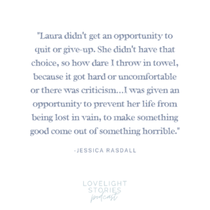 Surviving “Survivor’s Guilt” with Jessica Rasdall - Stephanie Jacobs