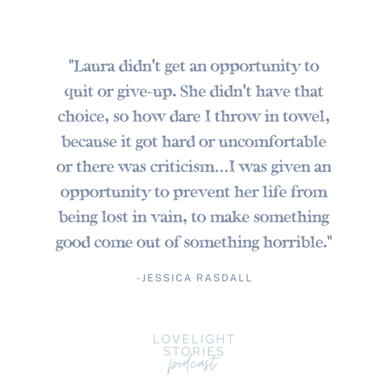 Surviving “Survivor’s Guilt” with Jessica Rasdall - Stephanie Jacobs